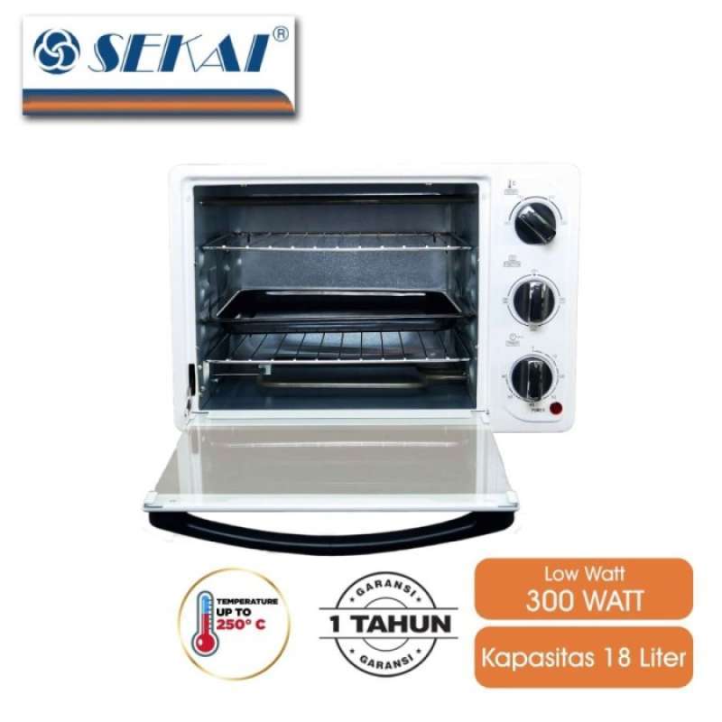 Promo New Sekai Oven Listik Ov 180 Electrik Oven 18 Liter Sekai Ov180 ...