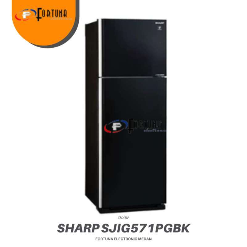 Jual Kulkas Sharp 2 Pintu Sj-ig571pgbk J-tech Inverter 500 L Sjig571pgbk || Medan Free Ongkir Di ...