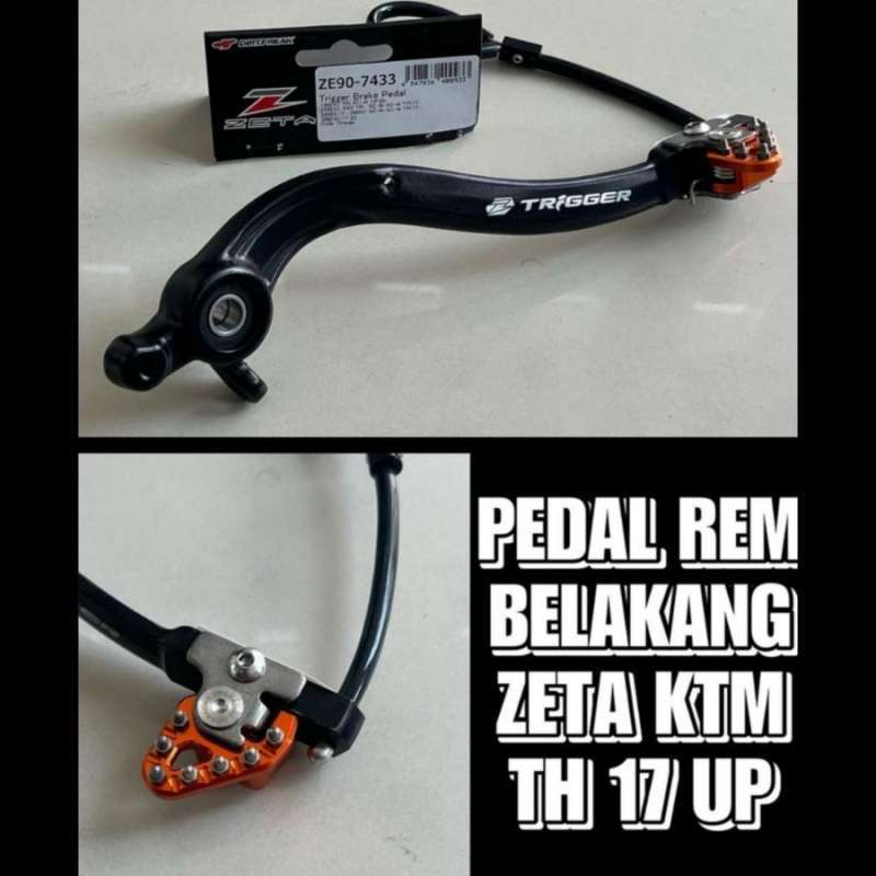 Jual Pedal Rem Zeta Ktm 2017 Zeta Trigger Brake Pedal Di Seller ...