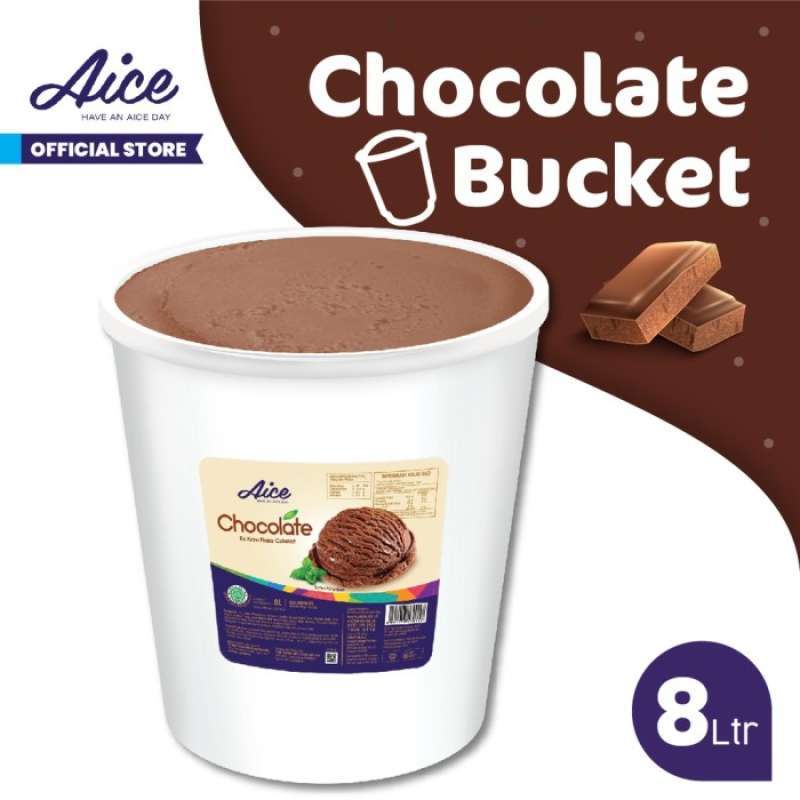 Jual Aice Chocolate Bucket Ice Cream Es Krim Ember 8l Eskrim Di Seller ...