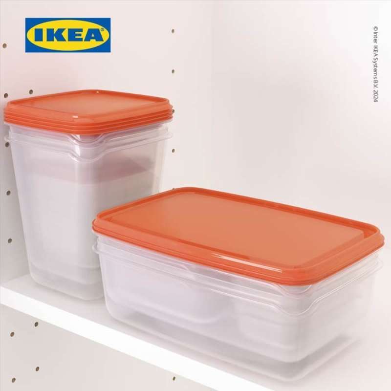 Jual Ikea Pruta Tempat Makan Transparant Set Isi 17pcs Di Seller Crown - Cengkareng Timur, Kota ...