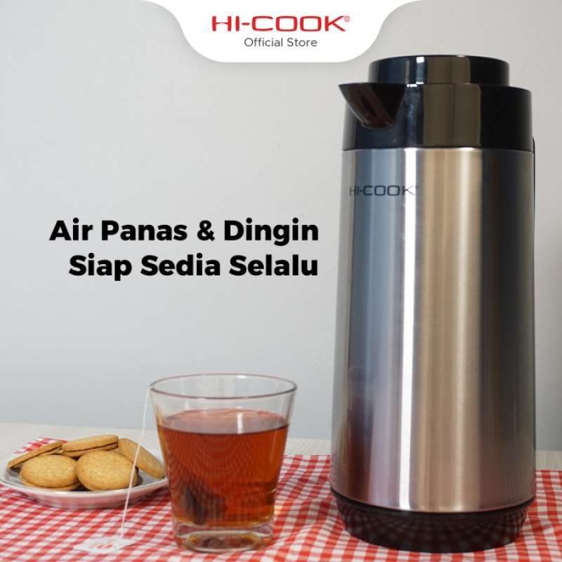 Jual Hi-cook Vacuum Flask Thermos / Termos Air Stainless 1.600ml - Vf ...