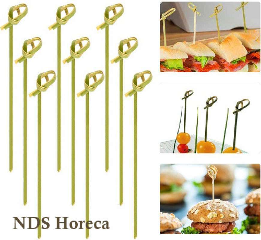 Jual Bamboo Knot Pick 100 Pcs Of Pack/ Bamboo Coctail Skewer Di Seller ...