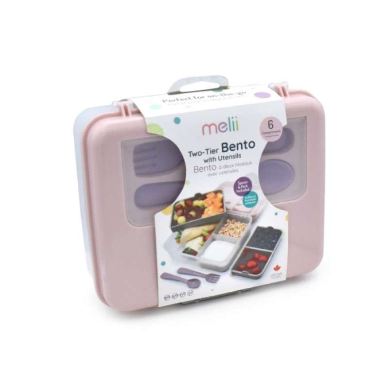 Jual Melii 2 Tier Bento Box - Tempat Makan Anak - Blue Di Seller Crown ...