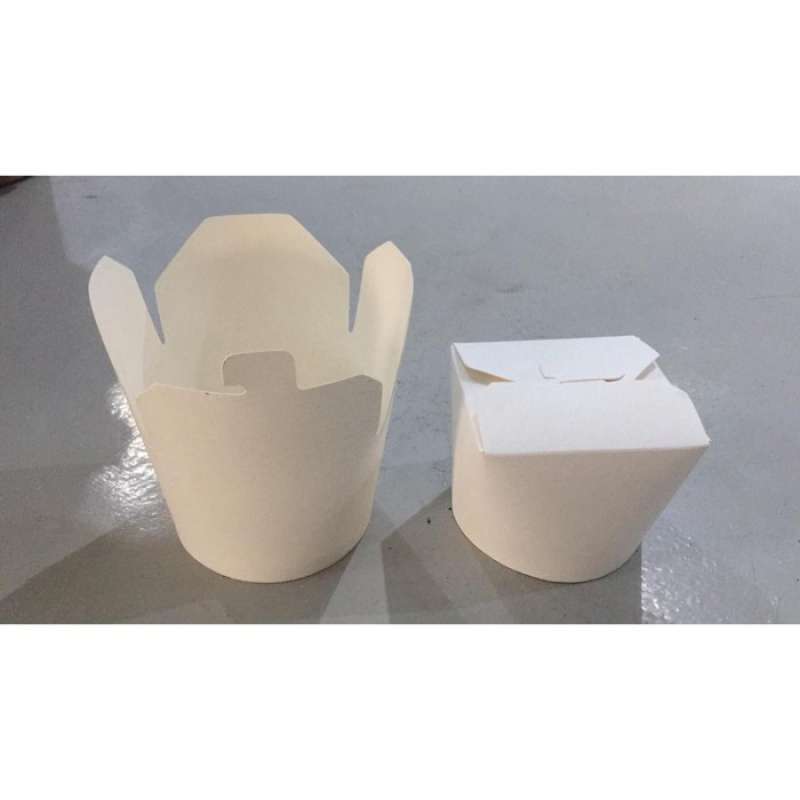 Jual Paper Food Pail/ Rice Box 500ml Isi 25pcs Di Seller Crown ...