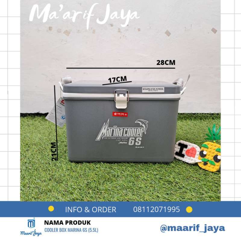 Jual Marina Cooler Box Box Es 6s, 12s, 18s, 24s, 35s (penyimpan Es ...