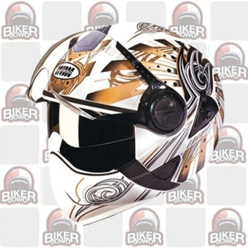 Jual Helm Studds Downtown Fo Flip Off - Modular Classic Helmet - Retro ...