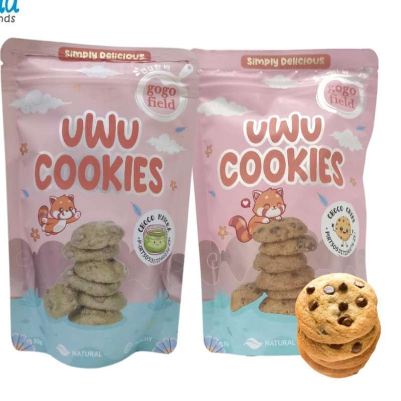 Jual Gogofield Uwu Cookies 50gr Choco Chips / Cookies Enak- - Matcha Di Seller Joelandjanice ...