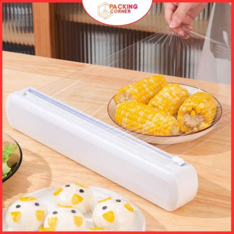 Jual Cling Wrap Makanan 25 30 35 40 45 X 500 M Plastik Roll Bungkus ...