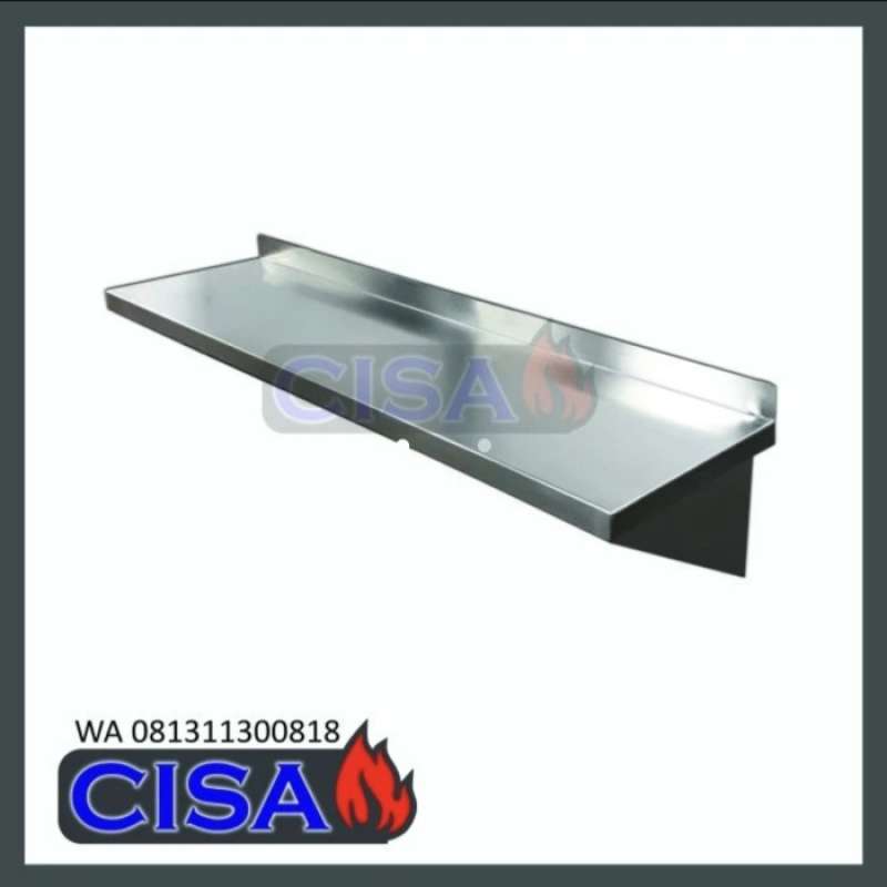 Jual Wall Shelf Stainless Steel/ Rack Dinding Stainless Steel - 1.000 X ...