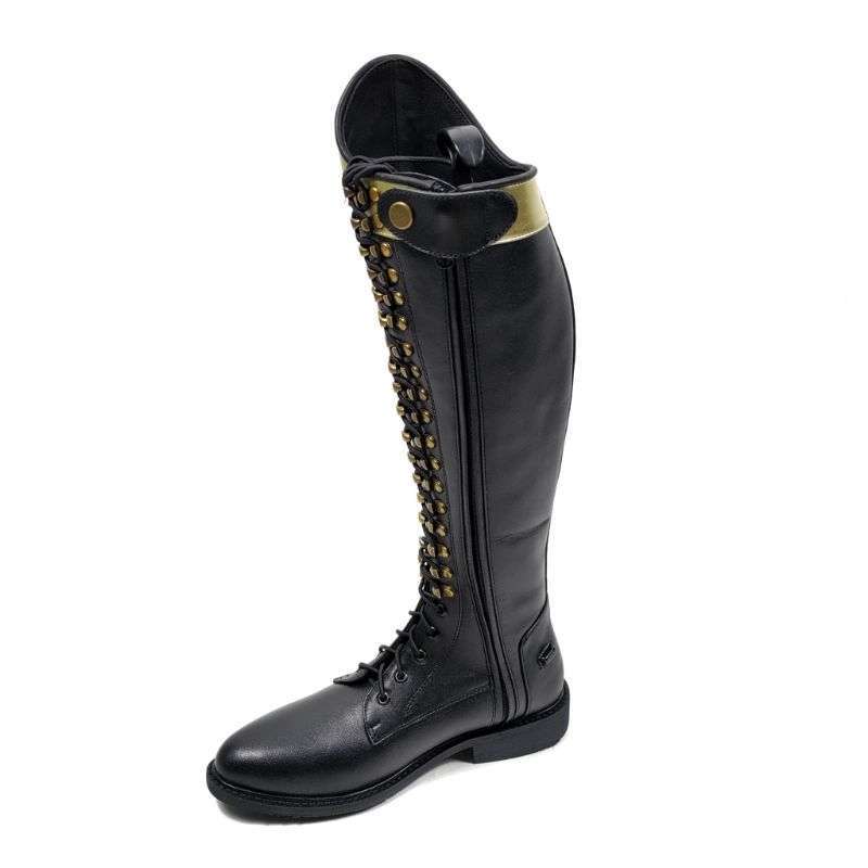 Jual Sepatu Berkuda Wanita Surt Black Leather - Riding Boots By M&t ...
