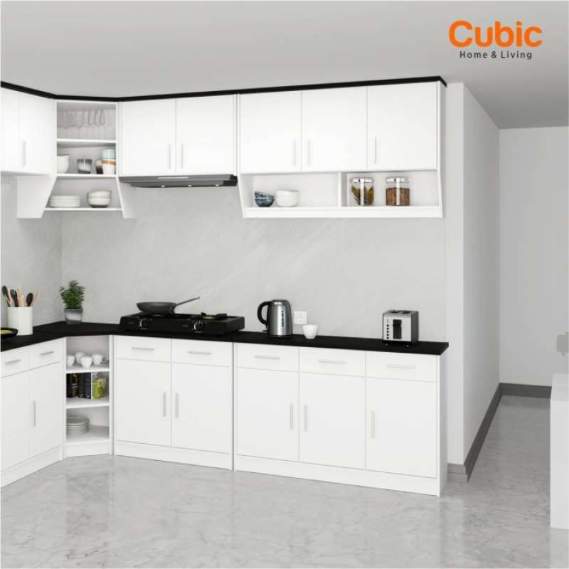 Jual Cubic Kitchen Set 3 Pintu Minimalis / Rak Bawah Dapur / Elena Ksb ...