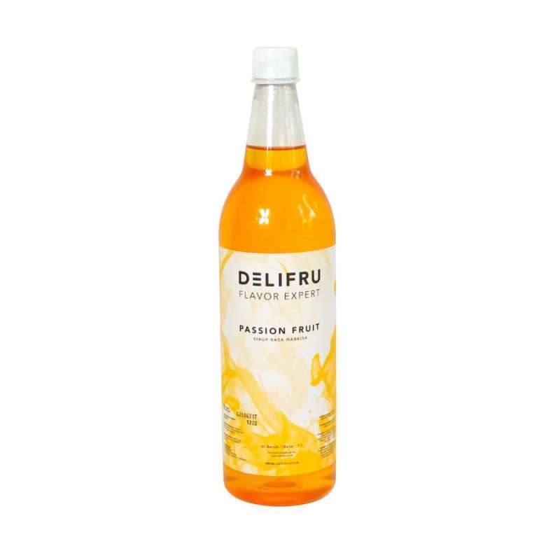 Promo Delifru Syrup Passion Fruit - Sirup Markisa 1 Liter Diskon 13% Di ...