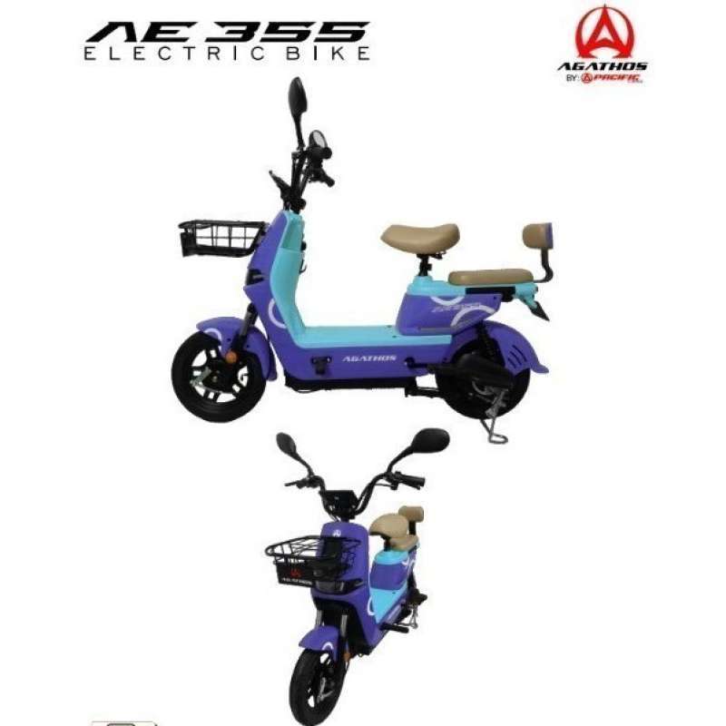 Jual Sepeda Listrik Agathos Ae355 500watt Pacific Exotic Electric Bike ...