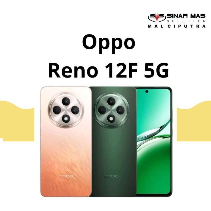 Jual Oppo Reno 12f 5g 12/256gb New - Green Di Seller Sinar Mas Selluler ...