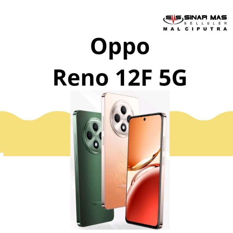 Jual Oppo Reno 12f 5g 12/256gb New - Green Di Seller Sinar Mas Selluler ...