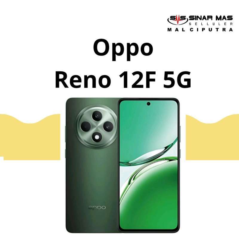 Jual Oppo Reno 12f 5g 12/256gb New - Green Di Seller Sinar Mas Selluler Cl Official Store ...
