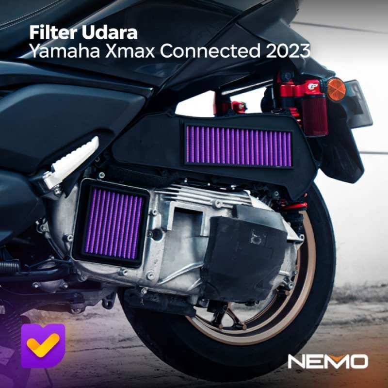 Promo Nemo Filter Udara Yamaha Xmax Connected 2023 - 2024 A3 Terjamin Diskon 3% Di Seller Sn ...