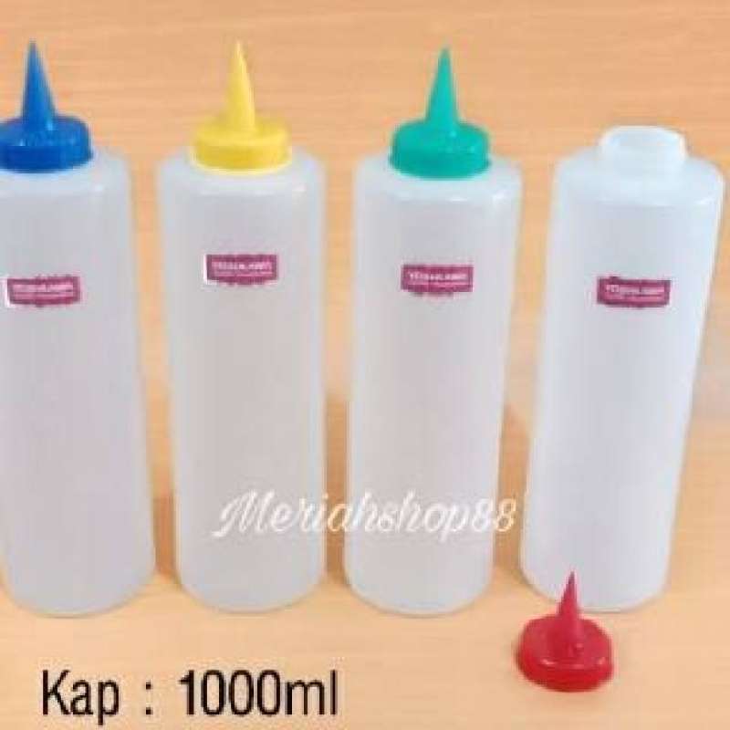 Jual Botol Saos Kecap Mayones Yoshikawa Sambal Cabai 350ml 500ml 1000ml ...