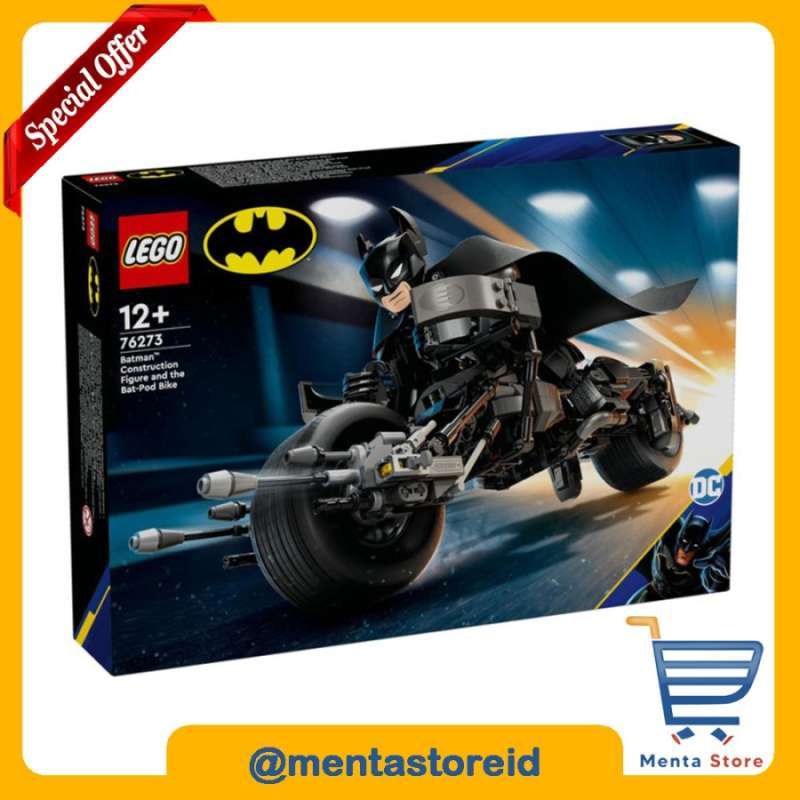 Promo Lego Super Heroes 76273 Batman Construction Figure And The Bat ...