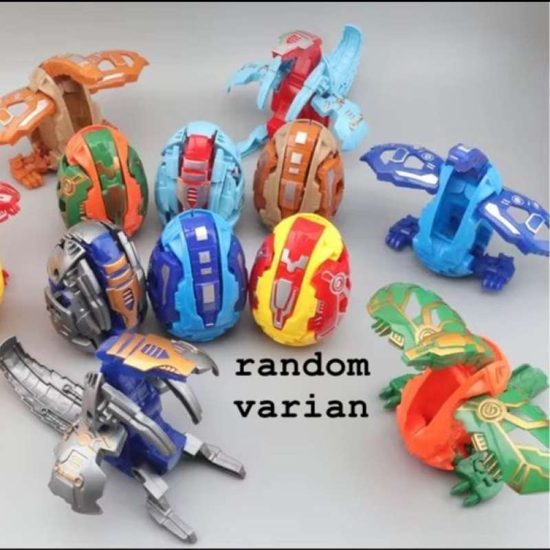 Promo Mainan Deformasi Robot Dino Telur Diy Deformation Egg Simulasi ...