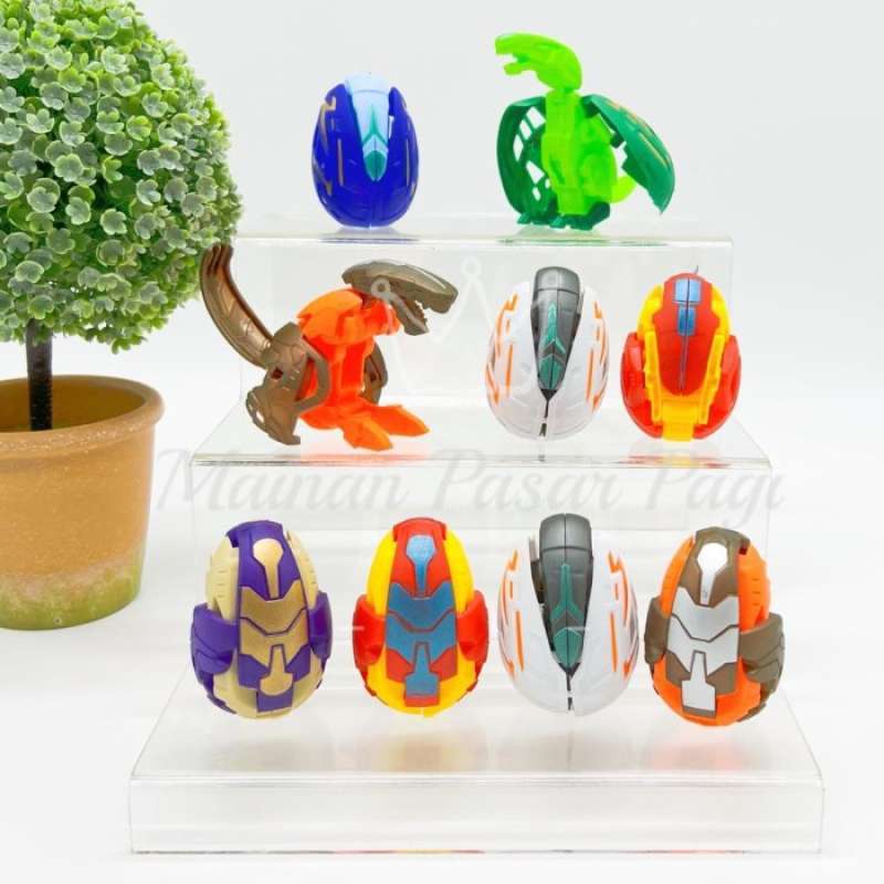 Promo Mainan Deformasi Robot Dino Telur Diy Deformation Egg Simulasi ...
