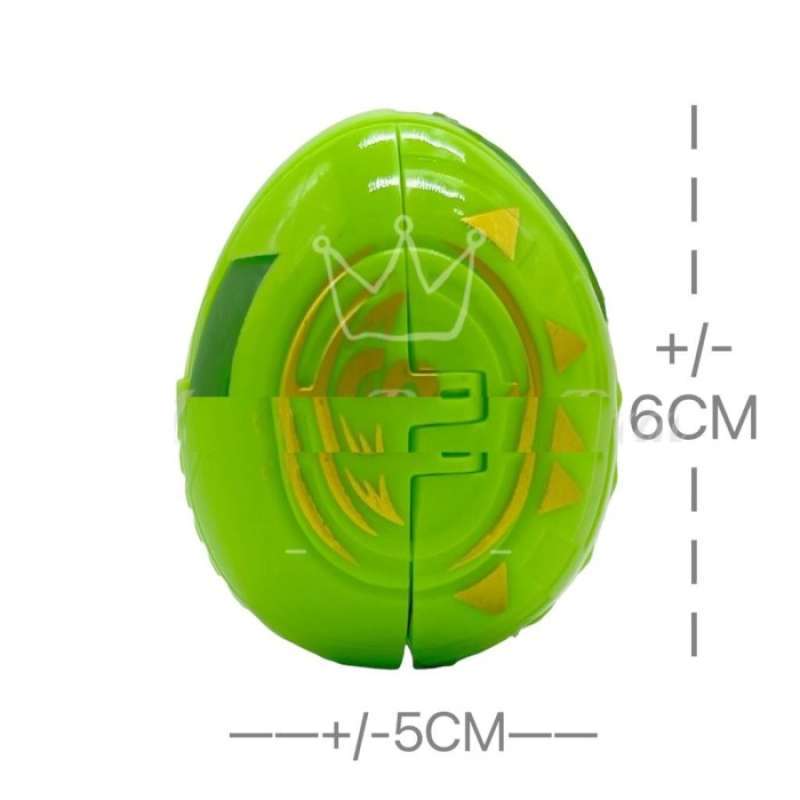 Promo Mainan Deformasi Robot Dino Telur Diy Deformation Egg Simulasi ...