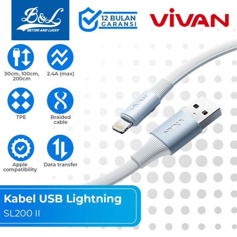 Kabel Vivan iPhone 🔥 Harga & Spesifikasi Terbaru Juni 2026