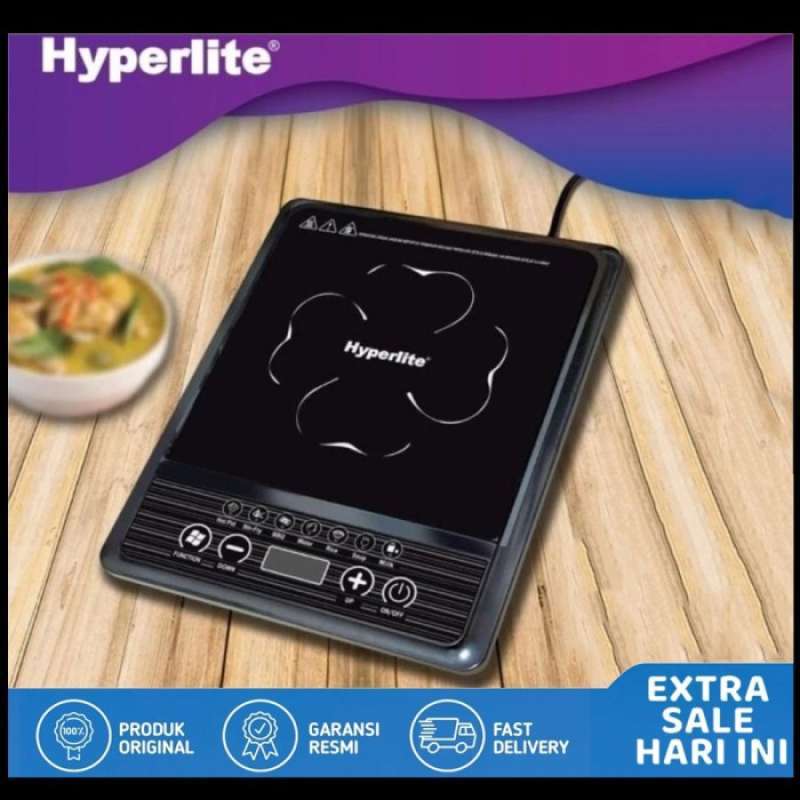 Promo Kompor Induksi Hyperlite By Arashi Low Watt 6 Level Panas Diskon 23% Di Seller Zenkou ...