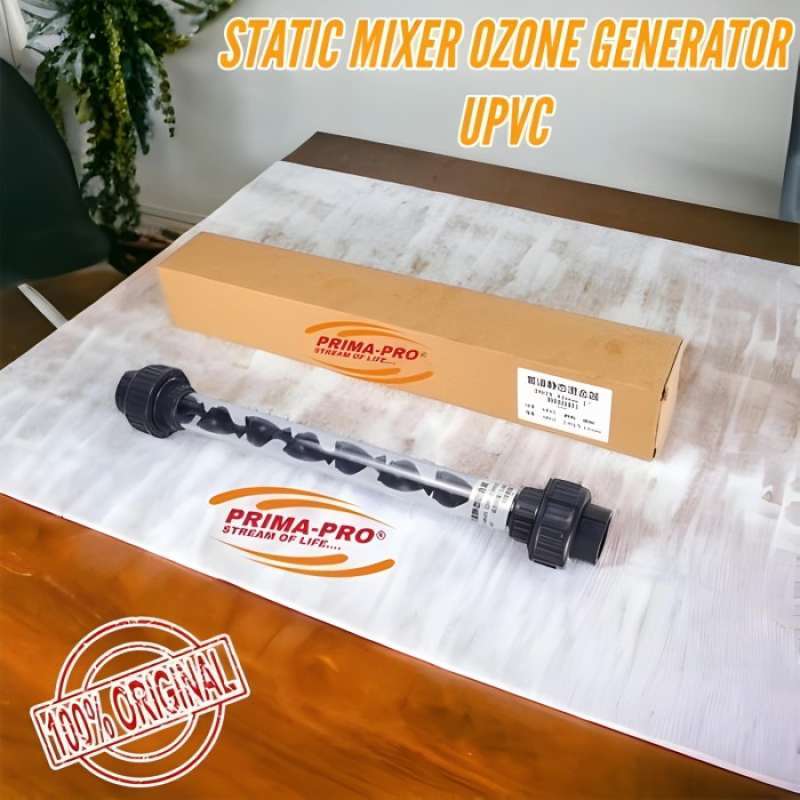 Promo Statis Mixer Ozone 2 Inch Static Mixer Ozone 2 Inch Bahan Pvdf ...