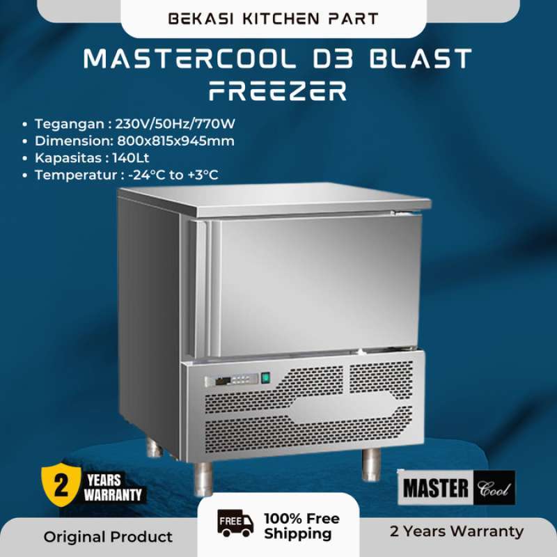 Promo Mastercool D3 Blast Chiller & Freezer Diskon 23% Di Seller ...