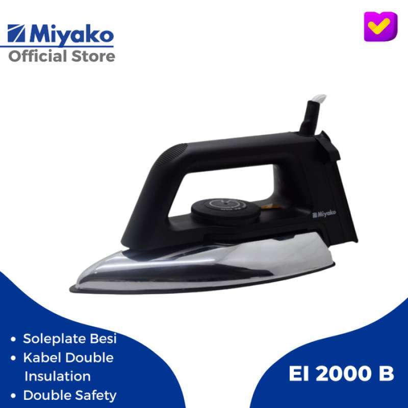 Promo Miyako Ei 2000 B Setrika Tapak Besi Diskon 23% Di Seller ...