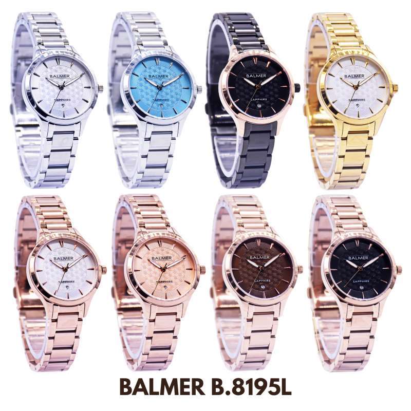 Promo Balmer 8195 Jam Tangan Analog Wanita Original Garansi Resmi ...