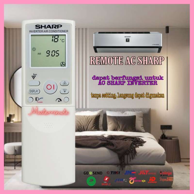Promo Remote Ac Sharp Inverter Diskon 23% Di Seller Tsukishiro Store ...
