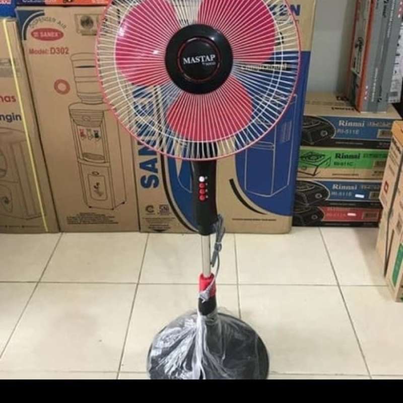 Promo Mastap M-160h Kipas Angin Berdiri / Stand Fan 16 Inch Diskon 23% ...
