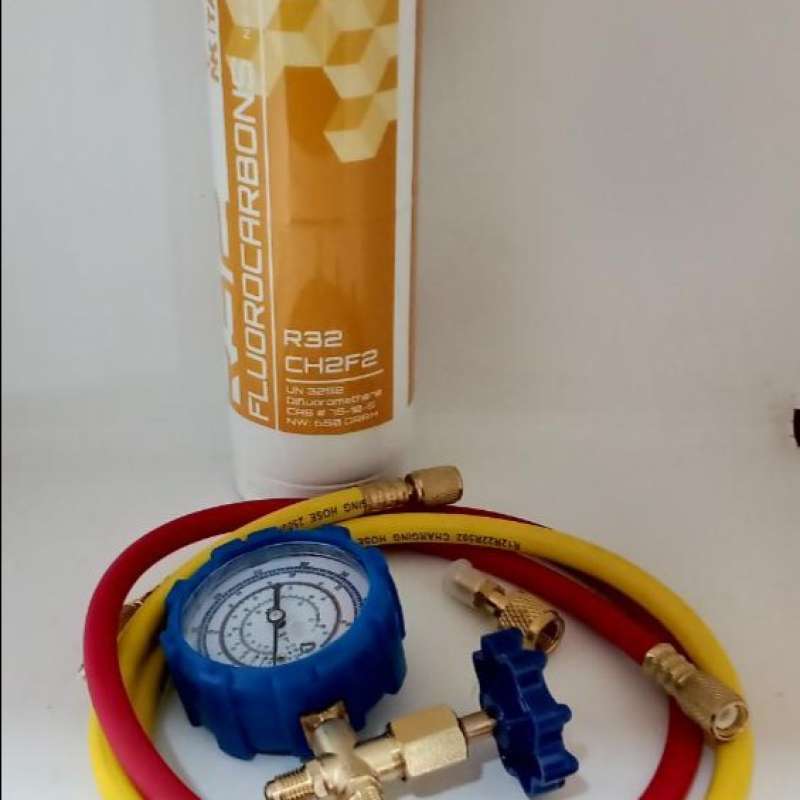 Promo Paket Alat Pengisian Freon Rumahan R32 Diskon 23% Di Seller ...