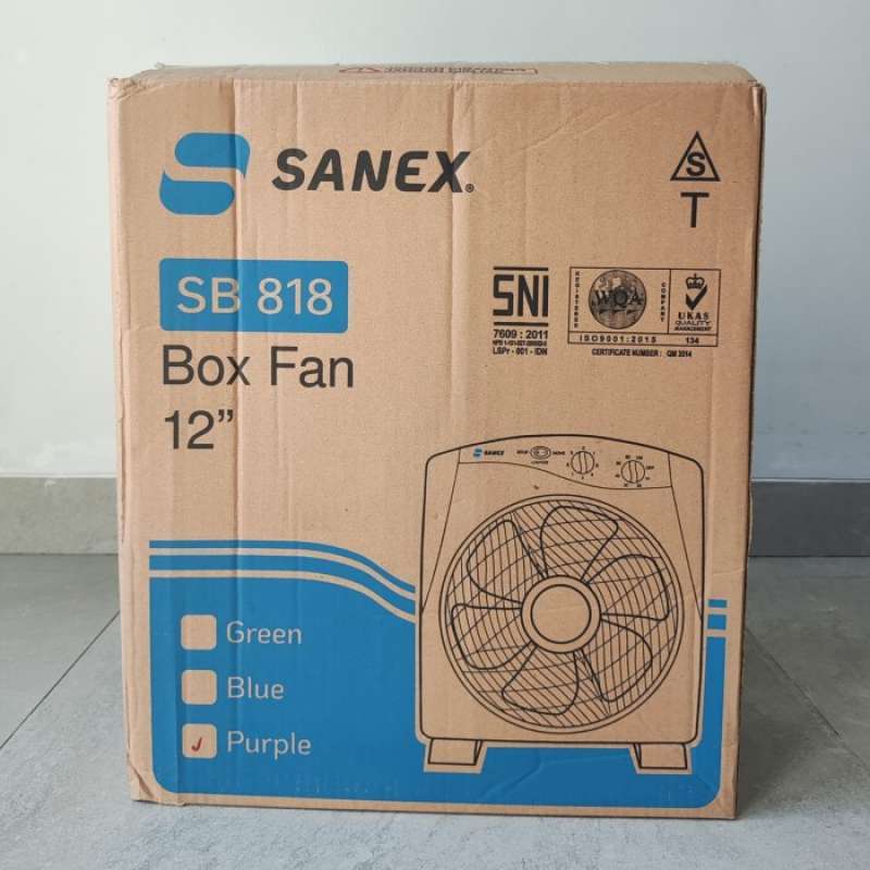 Promo Ikonic Kipas Angin Kotak Box Fan Sanex 12 100% Original Garansi ...