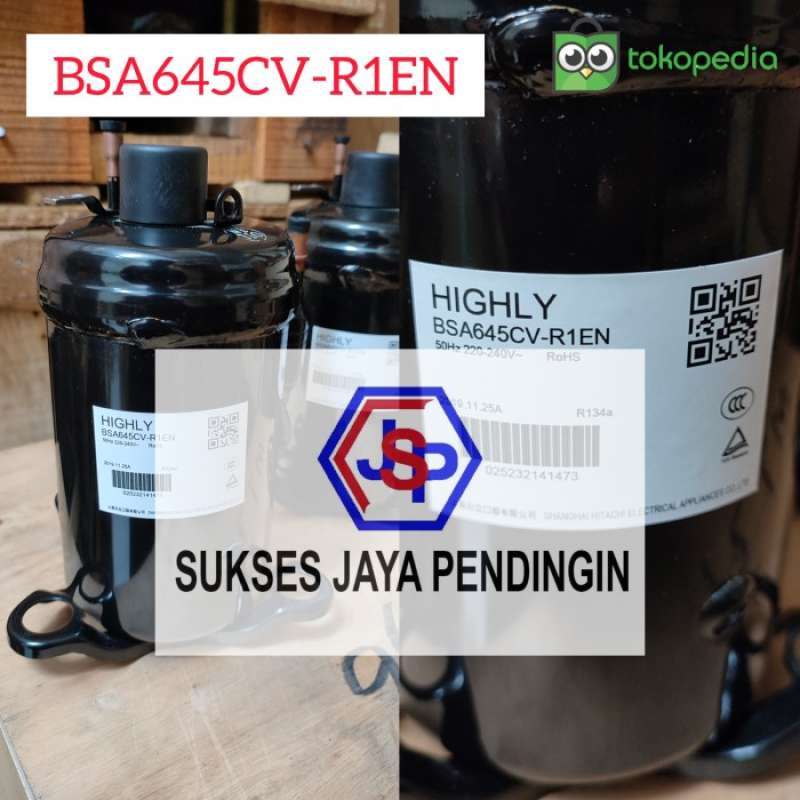 Promo Compressor Panel Highly Bsa645cv-r1en R134a / Bsa645 Diskon 23% ...