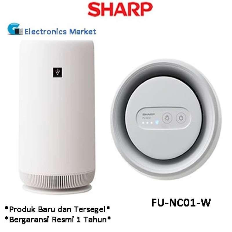 Promo Sharp Small Tower Air Purifier Fu-nc01-w Diskon 23% Di Seller ...