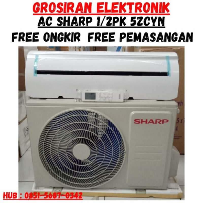 Promo Ac Sharp 1/2pk 5zcyn Low Wat (unit Only) Diskon 23% Di Seller ...