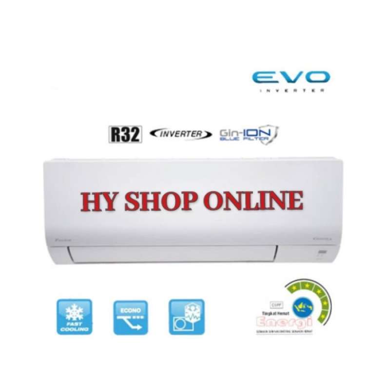 Promo Daikin Ftkf25 Ac Split 1 Pk Inverter Evo Series - Ftkf 25 Diskon ...
