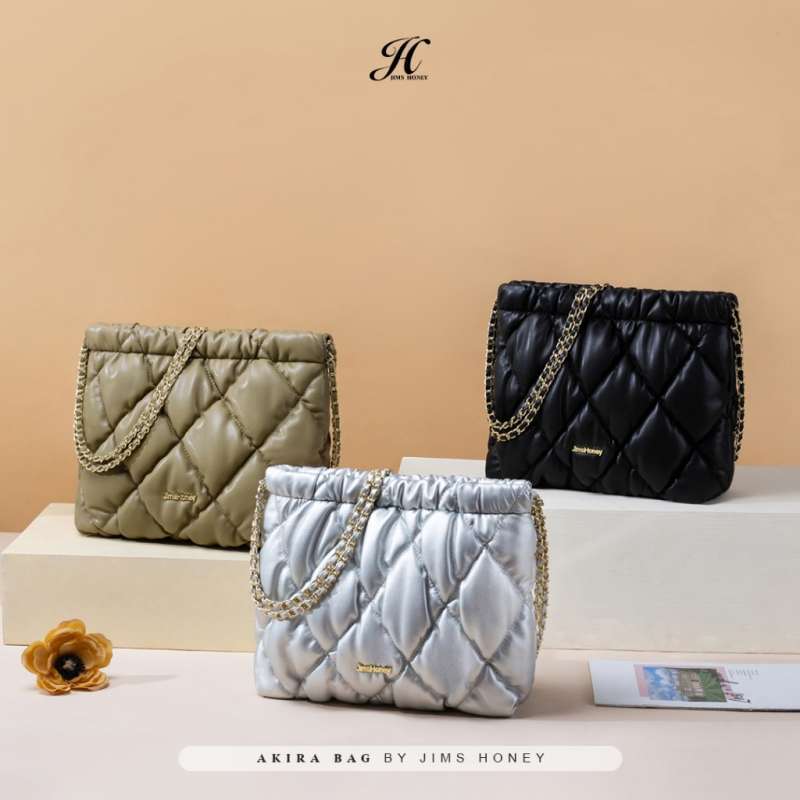 Promo Akira Bag - Tas Shoulder Bag By Jims Honey - Silver Diskon 8% Di ...
