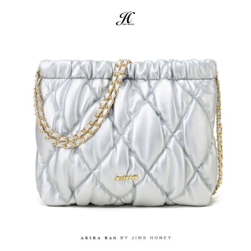 Promo Akira Bag - Tas Shoulder Bag By Jims Honey - Silver Diskon 8% Di ...
