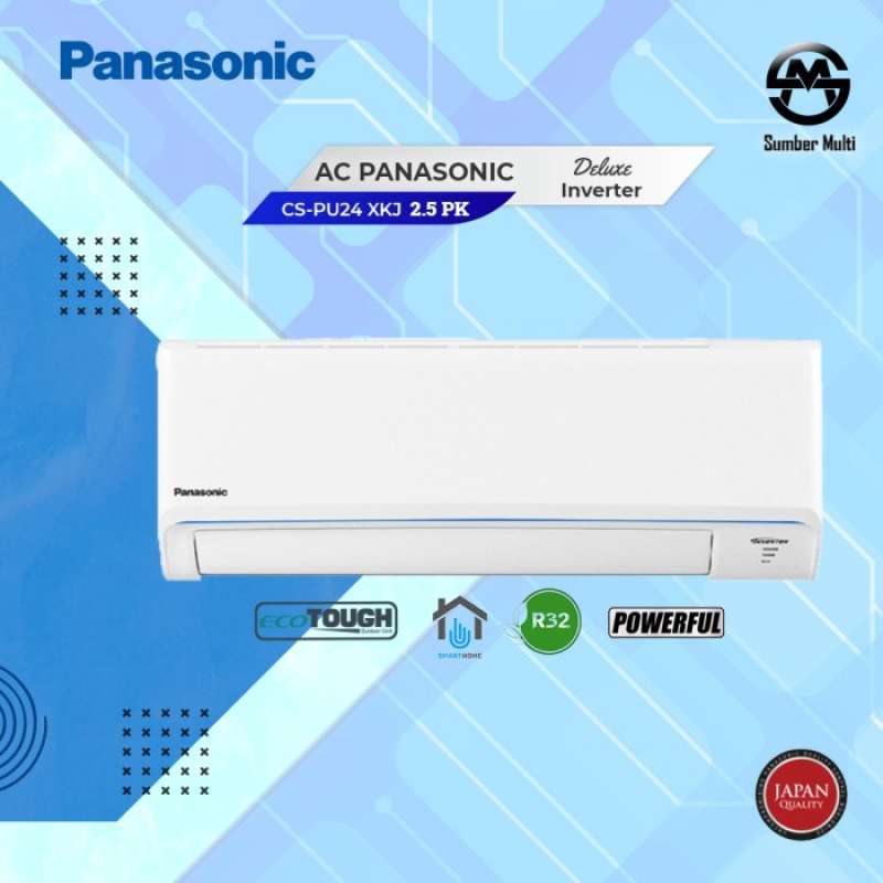 Promo Ac Panasonic Inverter R32 2,5 Pk Cs-pu24xkj Diskon 23% Di Seller ...