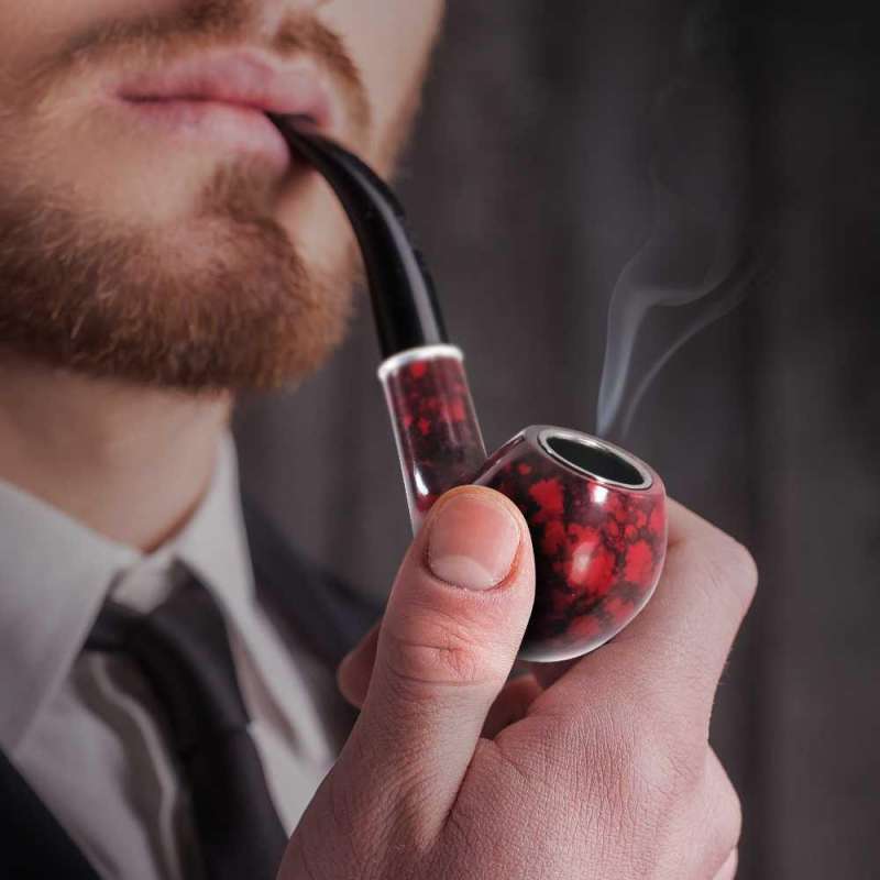 Jual Chung Feng Pipa Rokok Ukiran Kayu Klasik Tatakan Kompor Gun Di ...