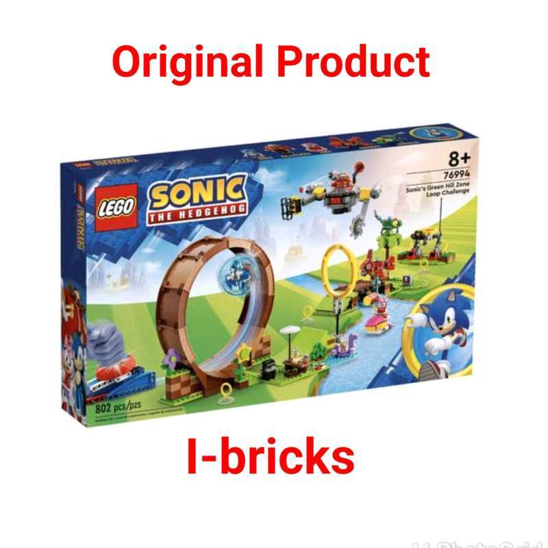 Jual Lego Sonic The Hedgehog 76994 Sonic's Green Hill Zone Loop ...