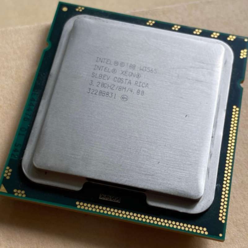Jual Processor Intel Xeon W3565 3,2ghz 4core 8 Thread Lga 1366 Di ...