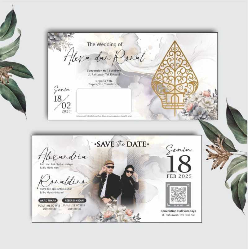 Gambar Undangan Wedding 5 Contoh Undangan Pernikahan Kristen Terbaru