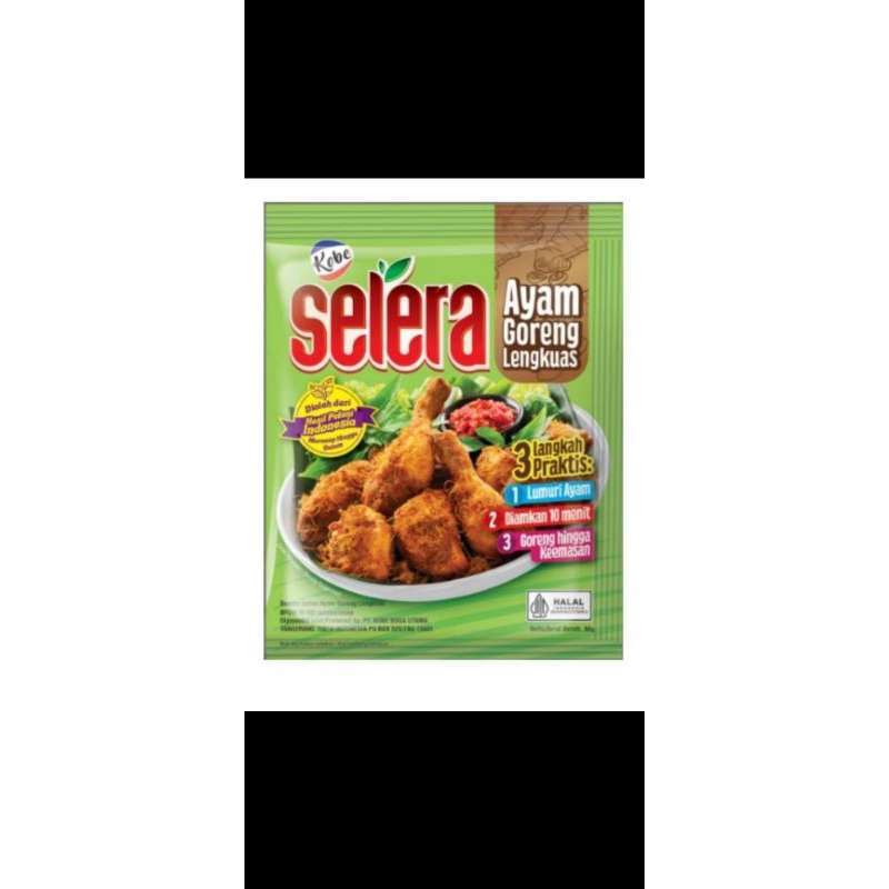 Jual Kobe Selera Bumbu Ayam Goreng Lengkuas 80gr Di Seller Tasaji Food ...