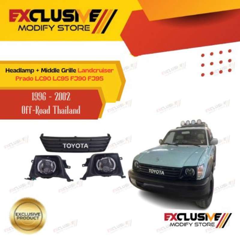 Jual Toyota Landcruiser Prado (1996 - 2002) Lc90 Lc95 Fj90 Fj95 Upgrade ...